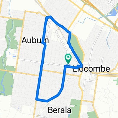 Cycling routes in Lidcombe - 🚲 Bikemap