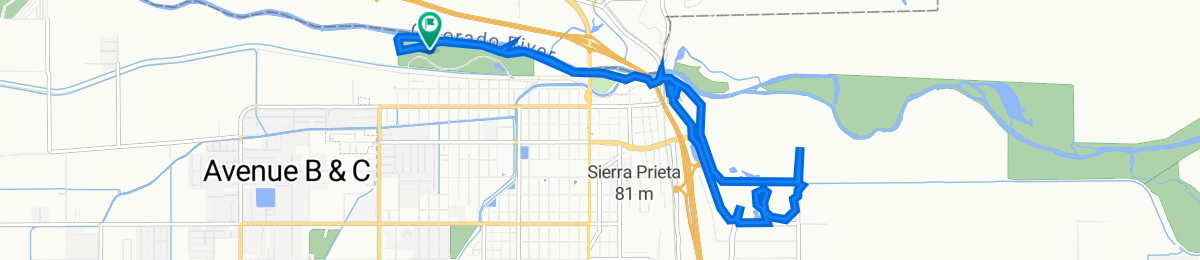 Yuma to Yuma - Cycling Route - 🚲 Bikemap