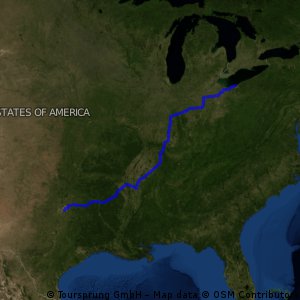 Cycling routes and bike maps in and around Dallas | Bikemap - Your bike ...