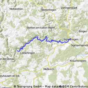 Radwege und Routen in und um Beuron | Bikemap - Deine Radrouten