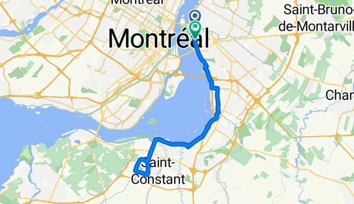 Ste-Catherine Loop - Radroute - 🚲 Bikemap