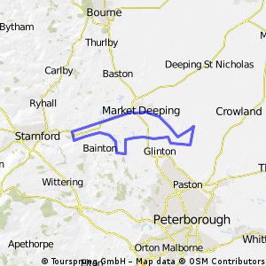 Cycling routes in Market Deeping - 🚲 Bikemap