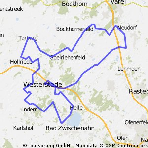 Radwege und Routen in und um Westerstede | Bikemap - Deine Radrouten
