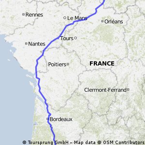 Cycling routes and bike maps in and around Bezons | Bikemap - Your bike ...