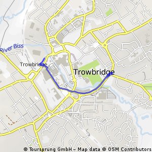 Cycling routes and bike maps in and around Trowbridge | Bikemap - Your ...