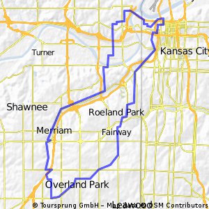 Cycling routes in Overland Park - 🚲 Bikemap