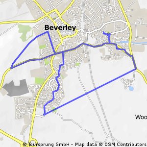 Cycling routes and bike maps in and around Beverley | Bikemap - Your ...