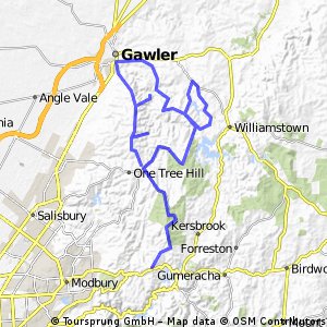 One Tree Hill Tour Map - Maping Resources
