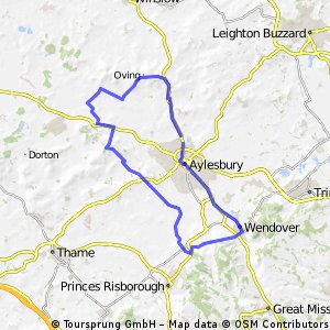 Cycling routes in Aylesbury - 🚲 Bikemap