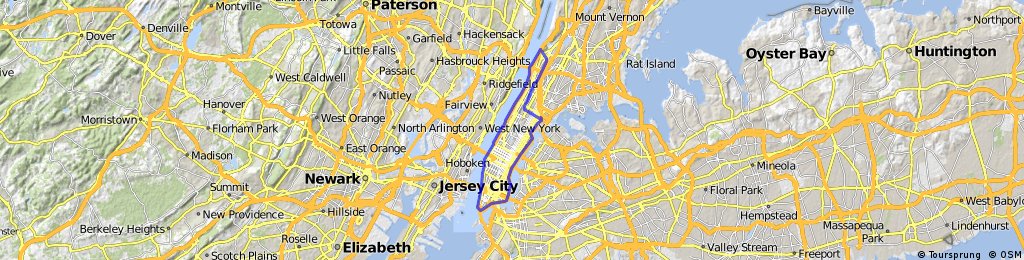 Manhattan Waterfront Greenway - anti-cloc… - Cycling Route - 🚲 Bikemap