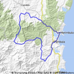 Cycling routes and bike maps in and around Merimbula | Bikemap - Your ...