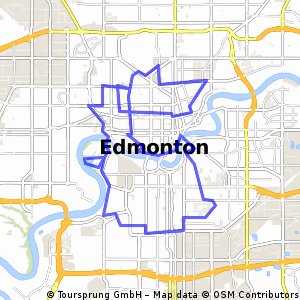 Cycling routes and bike maps in and around Edmonton | Bikemap - Your ...