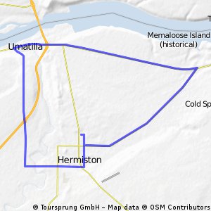 Cycling routes in Hermiston - 🚲 Bikemap