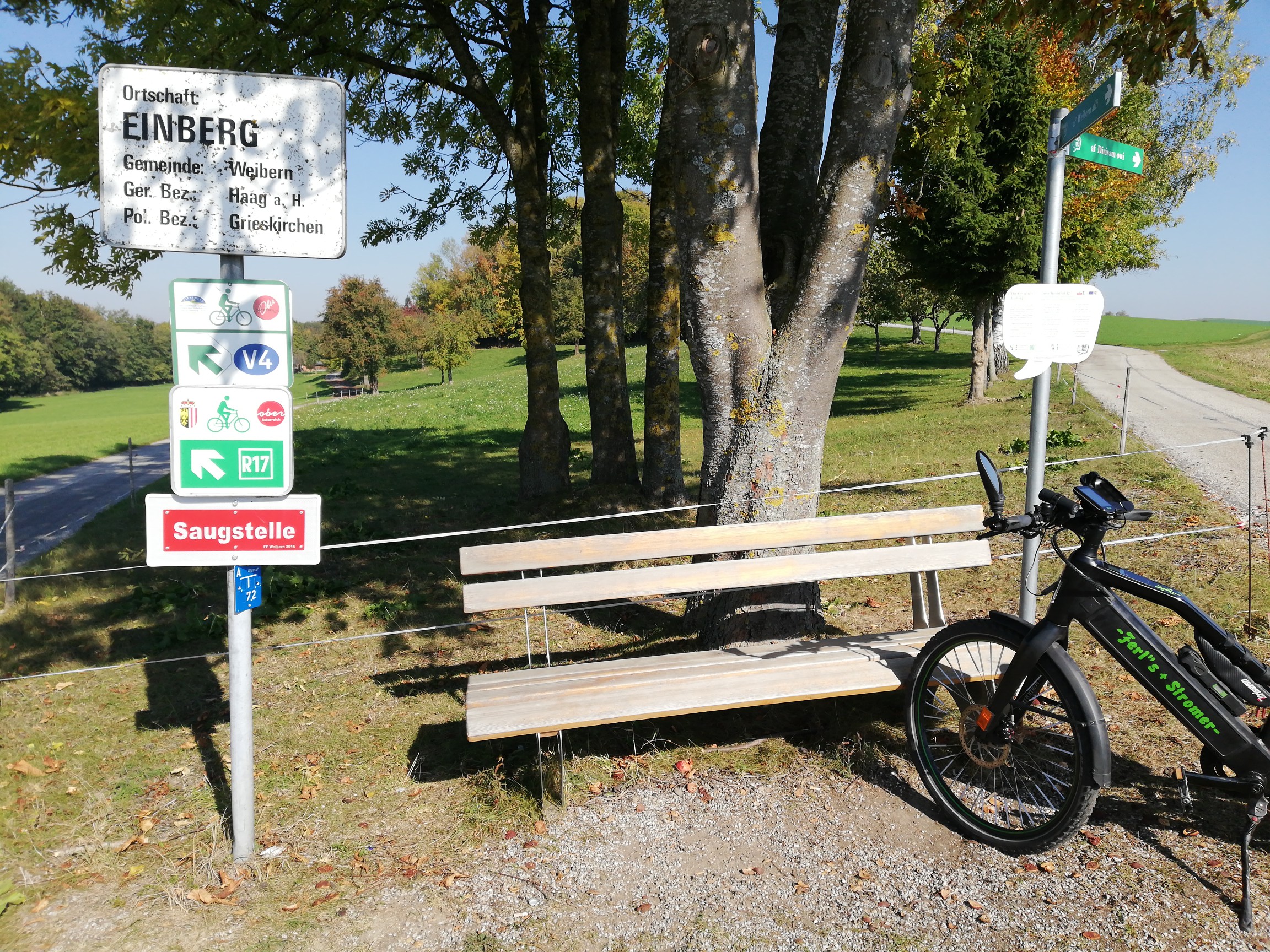 🚴‍♀️E*Bike🇦🇹Taufkirchen an der Tratnach- Kurpark Gaspoltshofen-Bad Schallerbach-13.10.18 ...