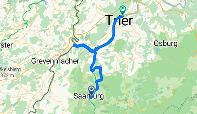 Saar - Mosel - Colección de rutas - 🚲 Bikemap