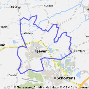 Radwege und Routen in und um Jever | Bikemap - Deine Radrouten