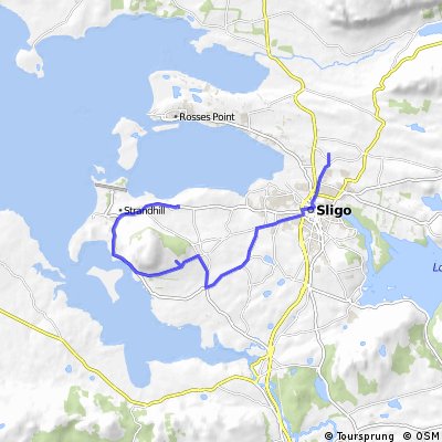 Cycling routes in Strandhill - 🚲 Bikemap