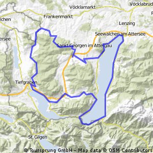 Radwege und Routen in und um Attersee | Bikemap - Deine Radrouten