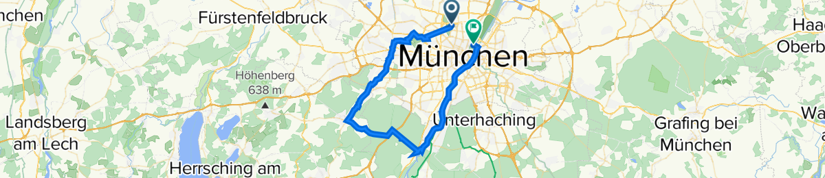 Munich Pasing Gauting Buchenhain Munich Cycling Route Bikemap munich-pasing-gauting-buchenhain-munich-cycling-route-bikemap