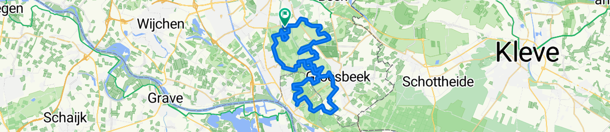 MTB route Nijmegen/Groesbeek - Radroute - 🚲 Bikemap